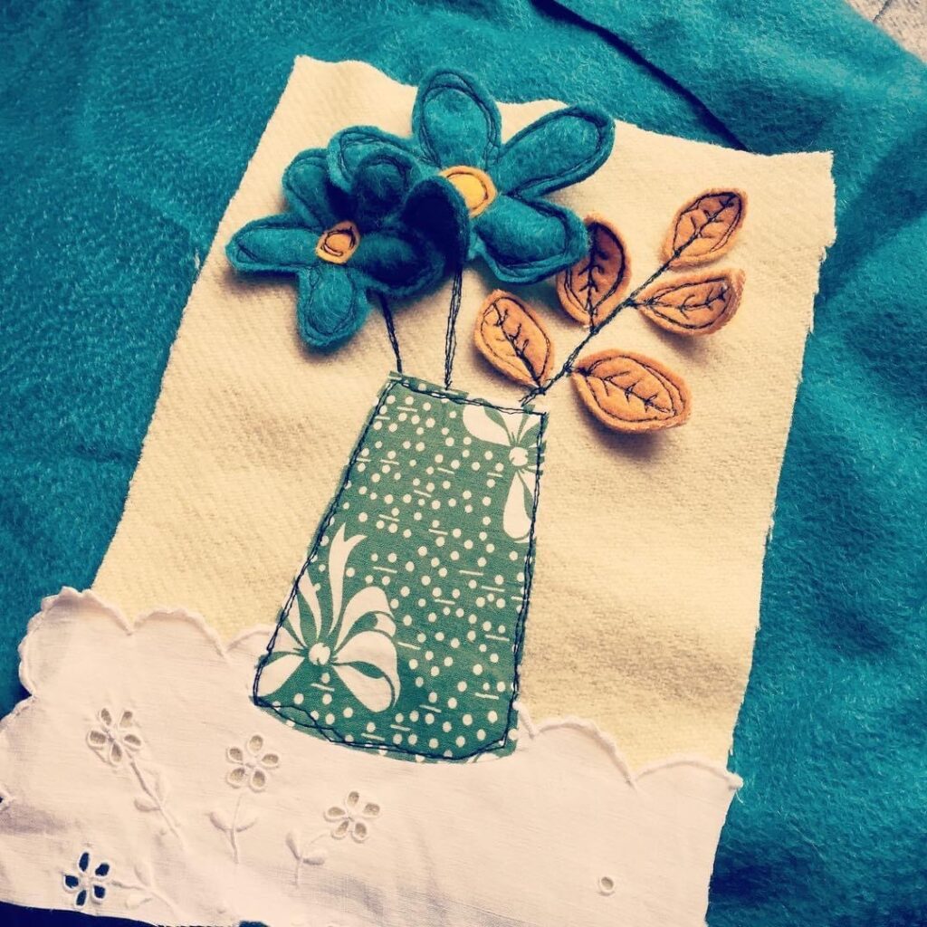 Freehand Machine Embroidery – WOVEN